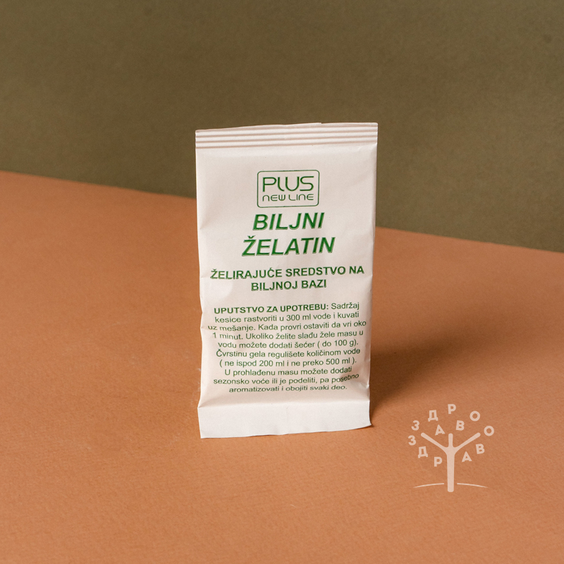 Biljni želatin - Plus New Line - Zdravo Zdravo