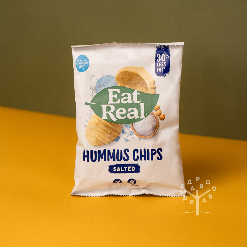 Humus čips morska so - Eat Real - Zdravo Zdravo