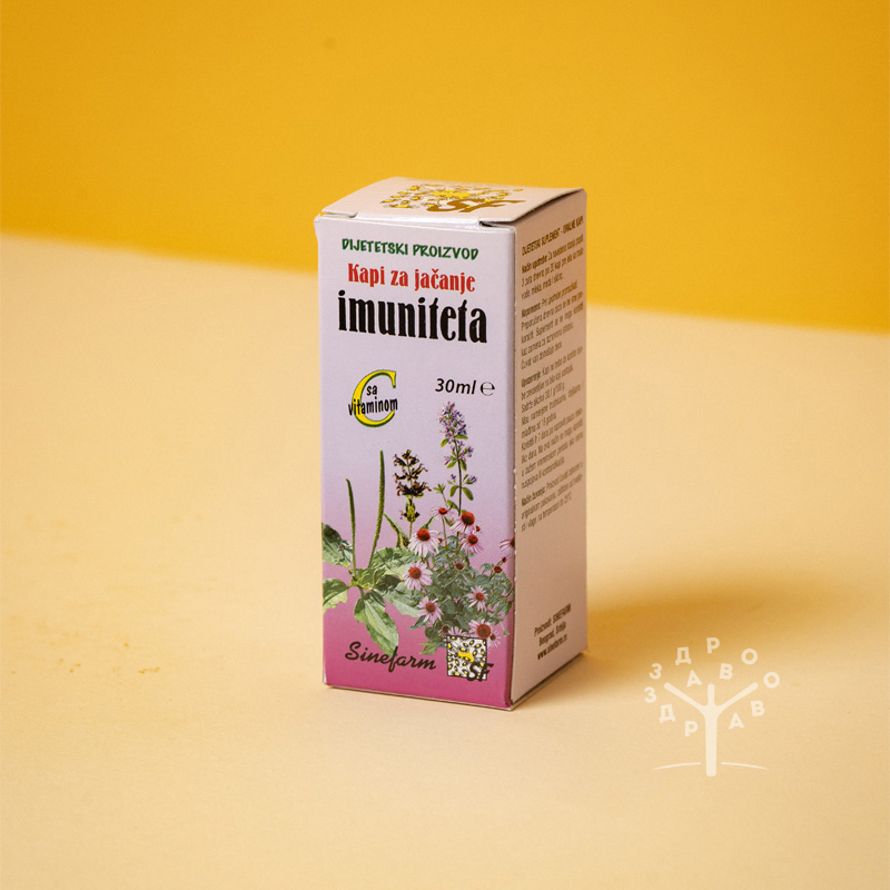 Kapi za jačanje imuniteta - Sinefarm - Zdravo Zdravo