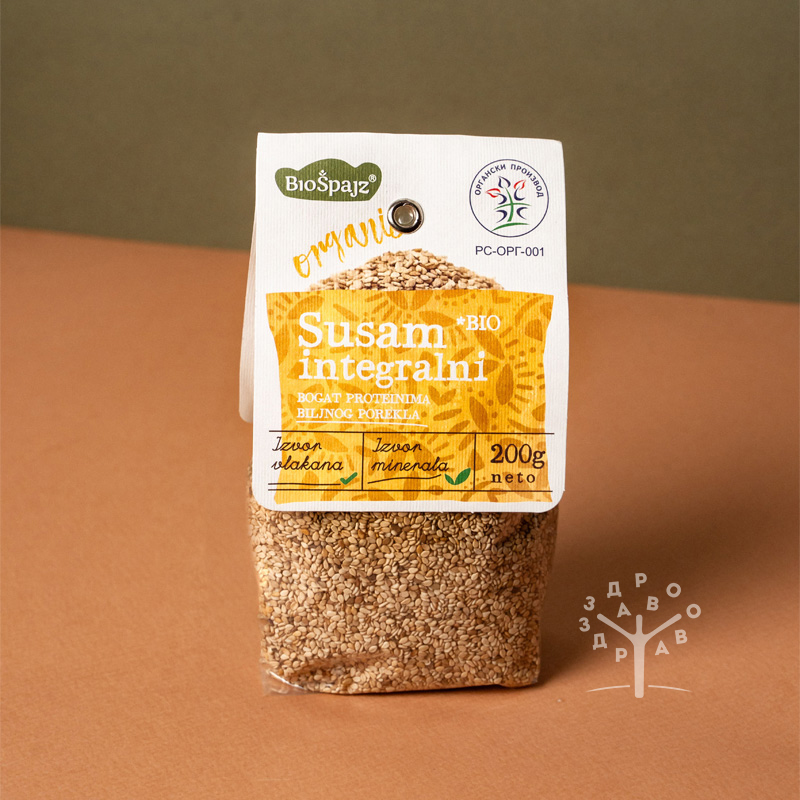Susam integralni organski - Bio Špajz - Zdravo Zdravo